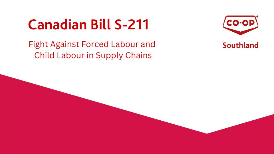 Canadian Bill S-211 | Southland Co-op